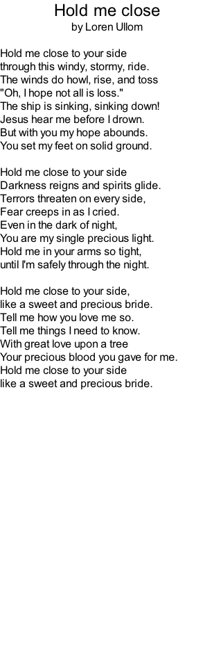 Hold Me Close